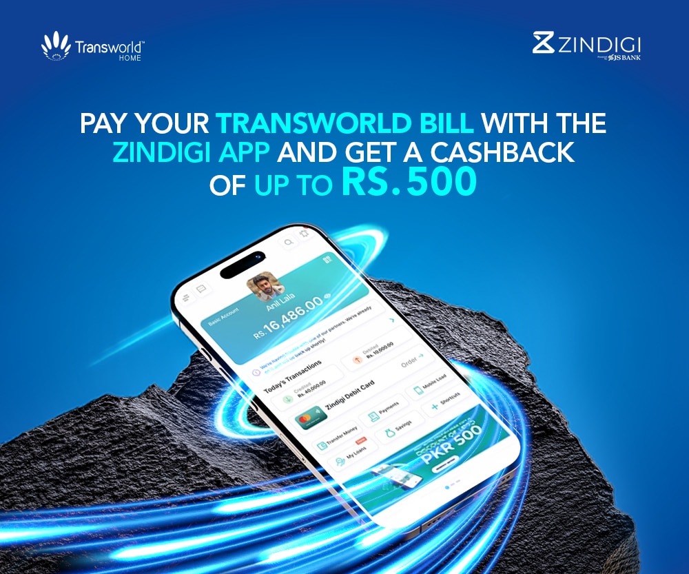 Fastest Internet in Pakistan with unlimited downloads – Transworld Home